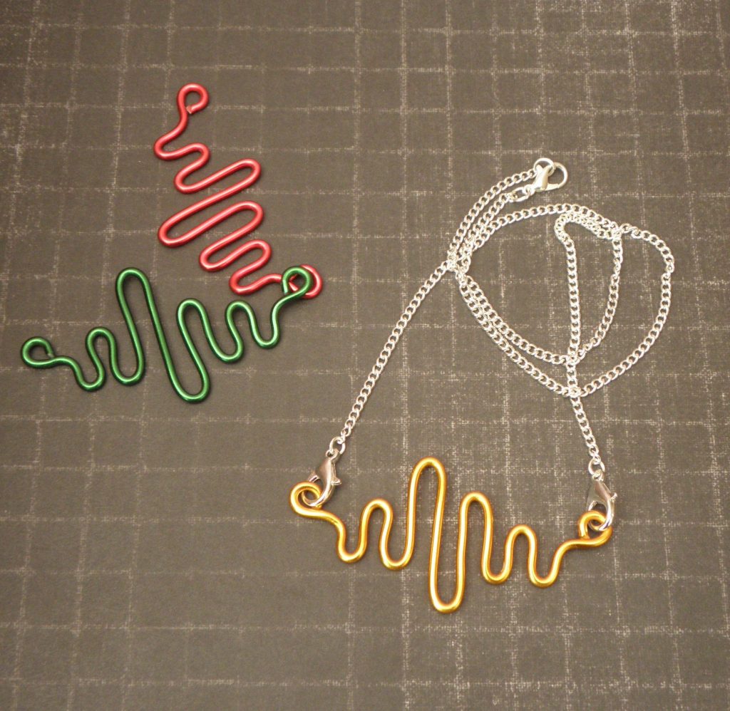 Video Game Health Status Necklace Set – Biohazard Candy