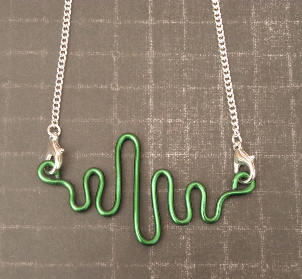 Video Game Health Status Necklace Set – Biohazard Candy