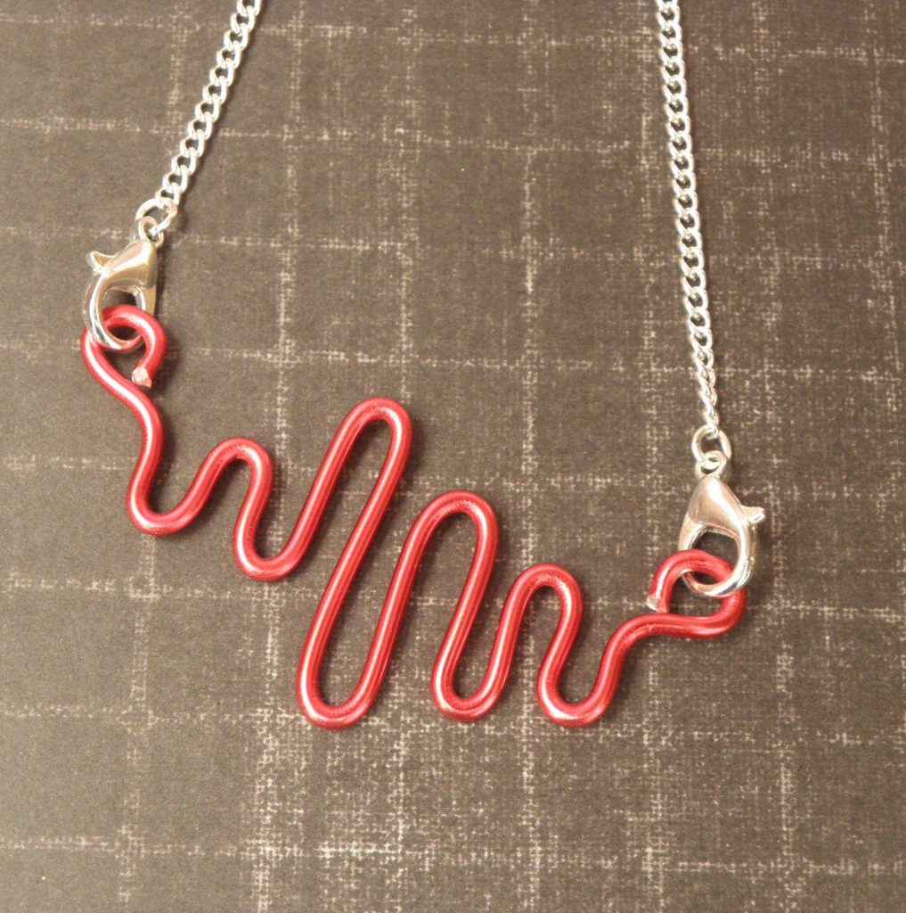 Video Game Health Status Necklace Set – Biohazard Candy