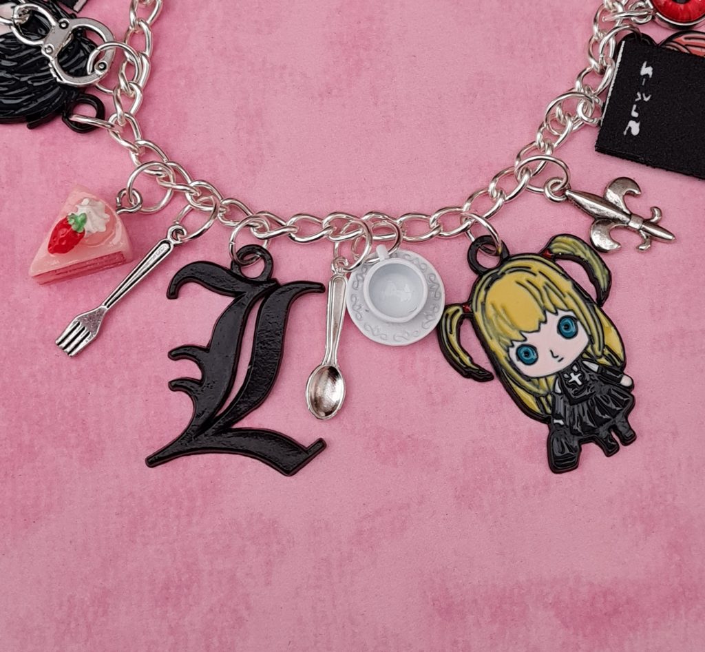 Death Note Charm Bracelet – Biohazard Candy