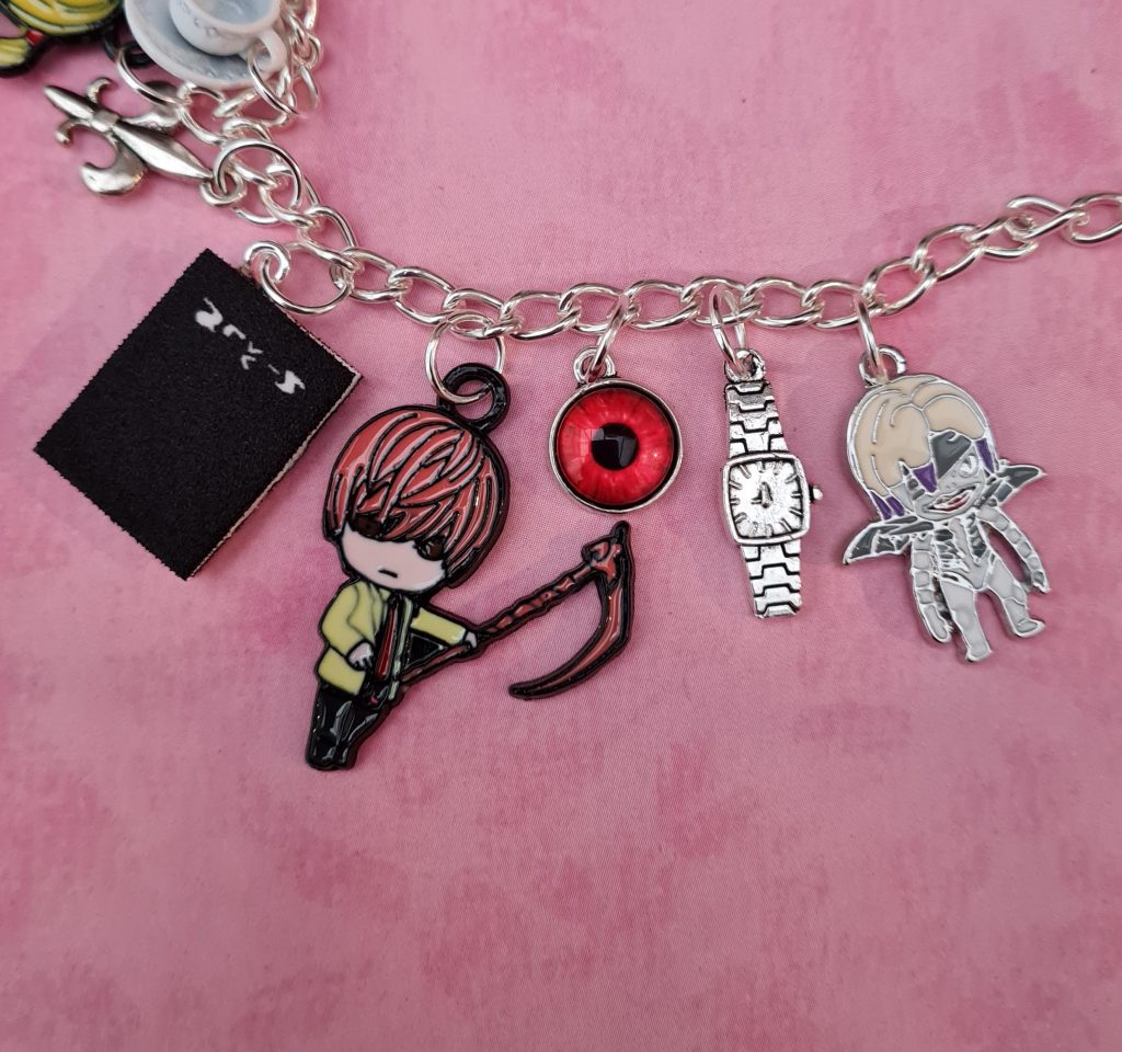 Death Note Charm Bracelet Special Edition – Biohazard Candy