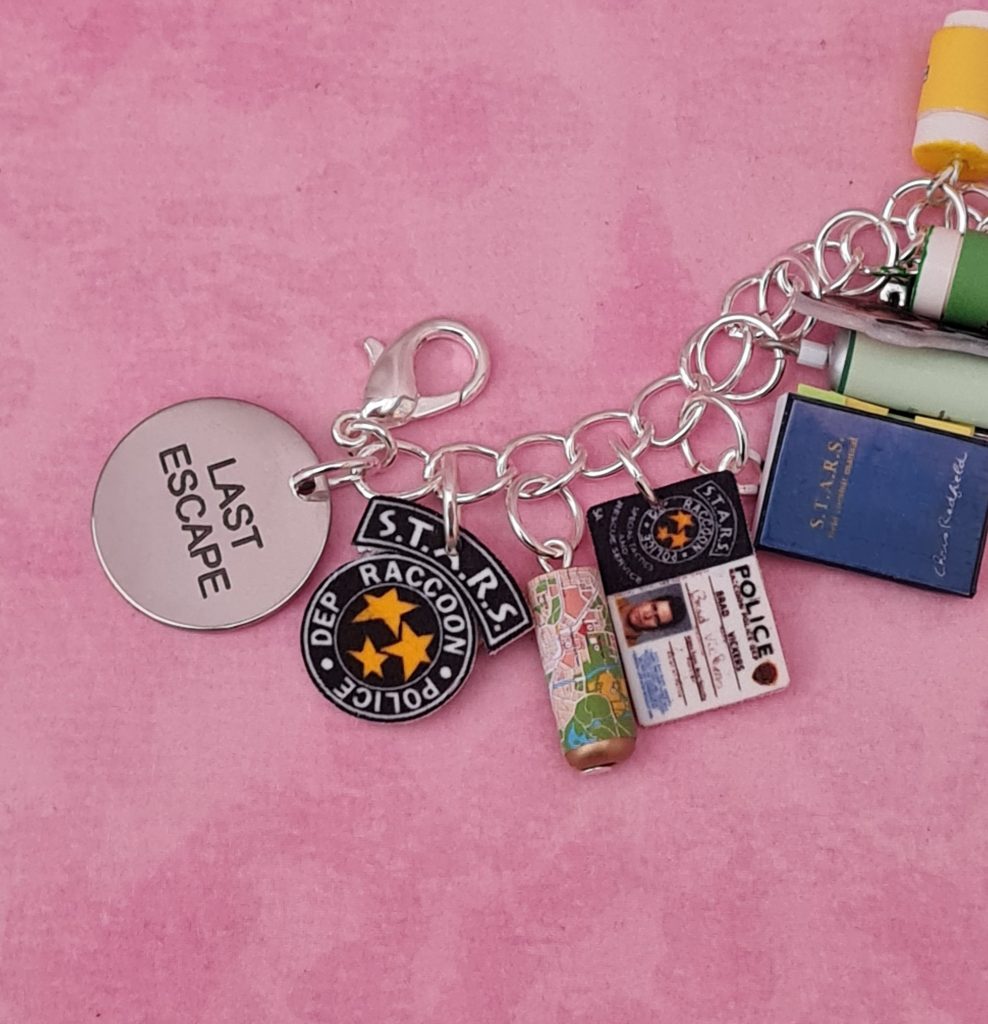 Resident Evil Last Escape Charm Bracelet – Biohazard Candy